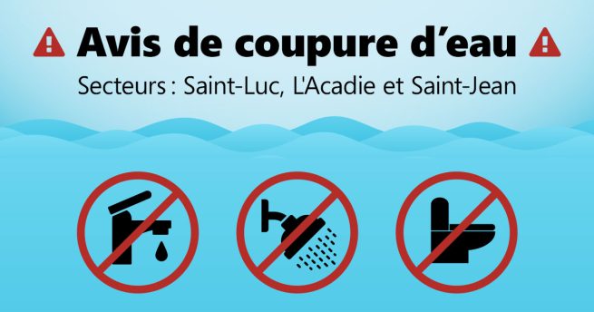 La coupure d’eau maintenue au minimum jusqu’au 30 novembre : la ...
